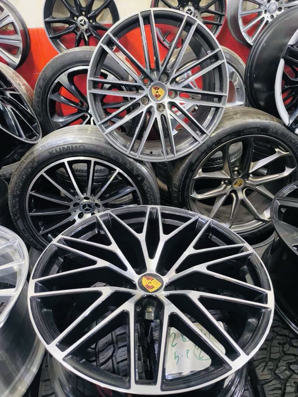 20” Porsche Cayenne Turbo E-Hybrid Rims - UTL Kenya